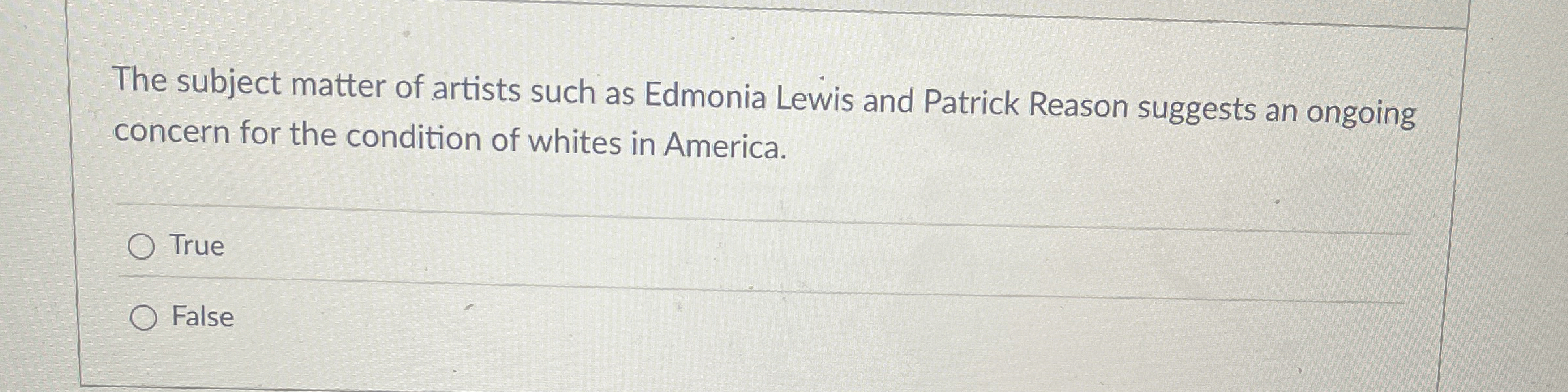 Solved The subject matter of artists such as Edmonia Lewis | Chegg.com