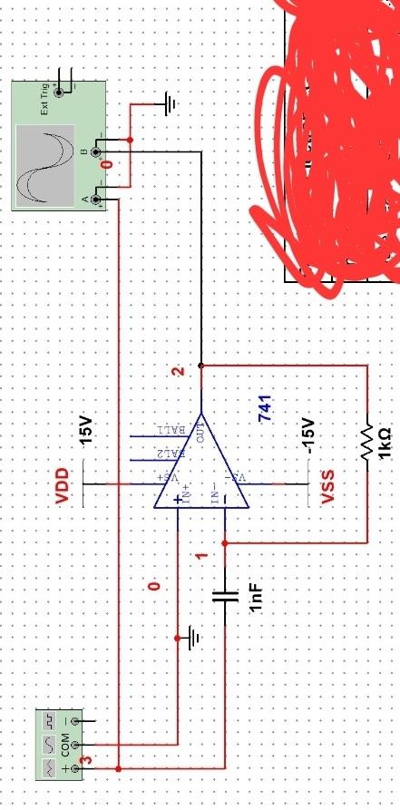 Solved design an inverting differentiator to convert 1kHz | Chegg.com