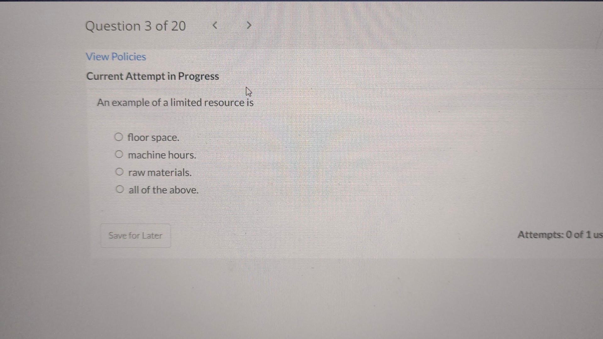 Solved Attempts: 0 of 1 us | Chegg.com