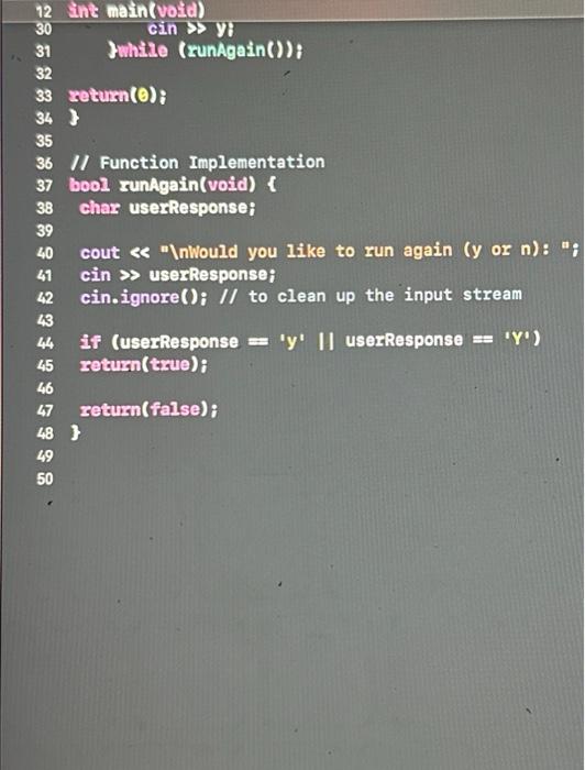 Solved Help me fix this. I need to fix the loop and add an | Chegg.com