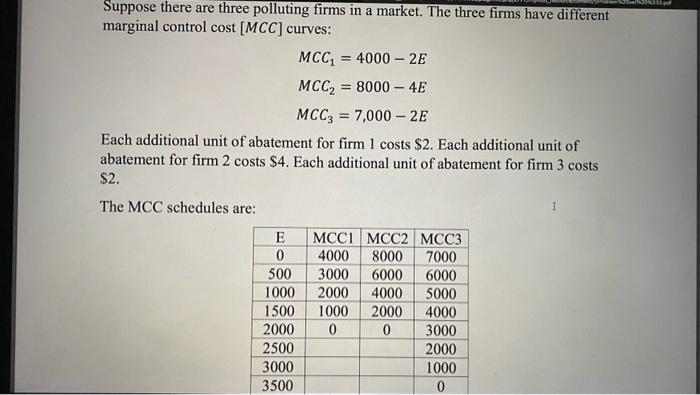 Standard [E] . MCC1 MCC2 MCC3 Market Standard Tax - | Chegg.com