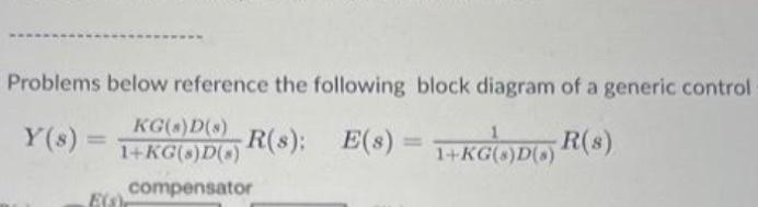 Solved Q3) (8 points) Refer again to the unity feedback | Chegg.com