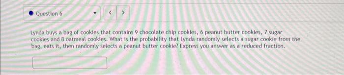 Solved Lynda buys a bag of cookies that contains 9 chocolate | Chegg.com