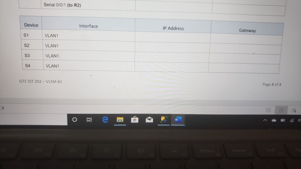 Solved Audies on Topology: R1 R2 S1 S2 I R3 S4 S3 You will | Chegg.com