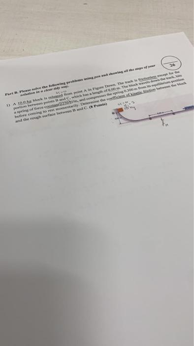 Solved Part B. Please solve the following problems using pee | Chegg.com