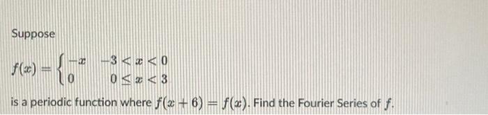 Solved Suppose {" 0 -x-3