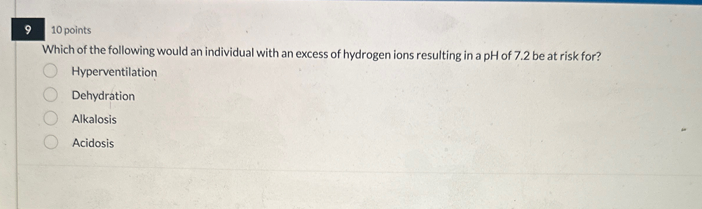 Solved 9 10 pointsWhich of the following would an | Chegg.com Solved 9 10 pointsWhich of the following would an | Chegg.com
