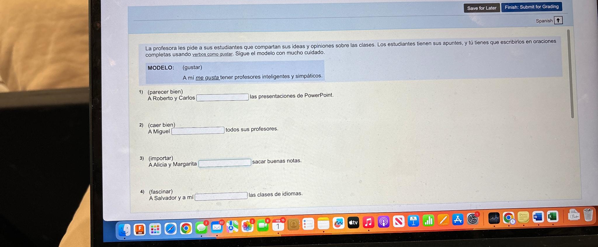 Solved Save for LaterFinish: Submit for Gradingcompletas | Chegg.com
