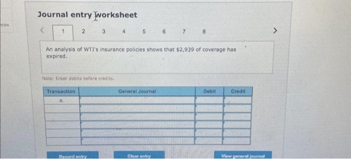 Solved 1. prepare the necessary adjusting journal entries | Chegg.com