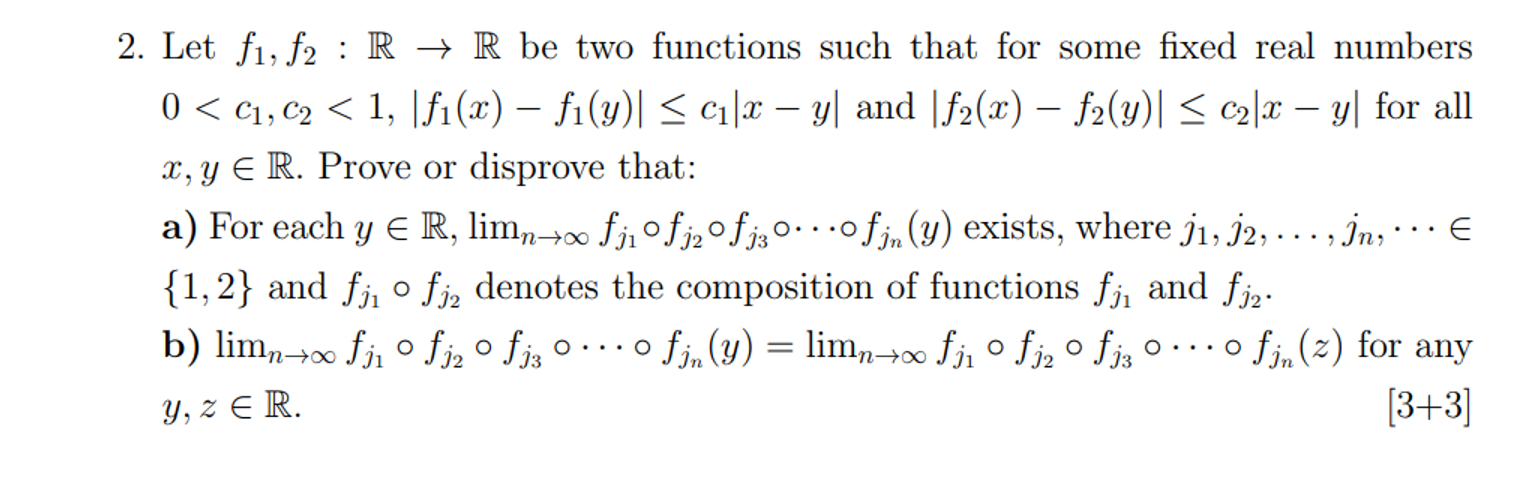 Solved Let f1,f2:R→R ﻿be two functions such that for some | Chegg.com