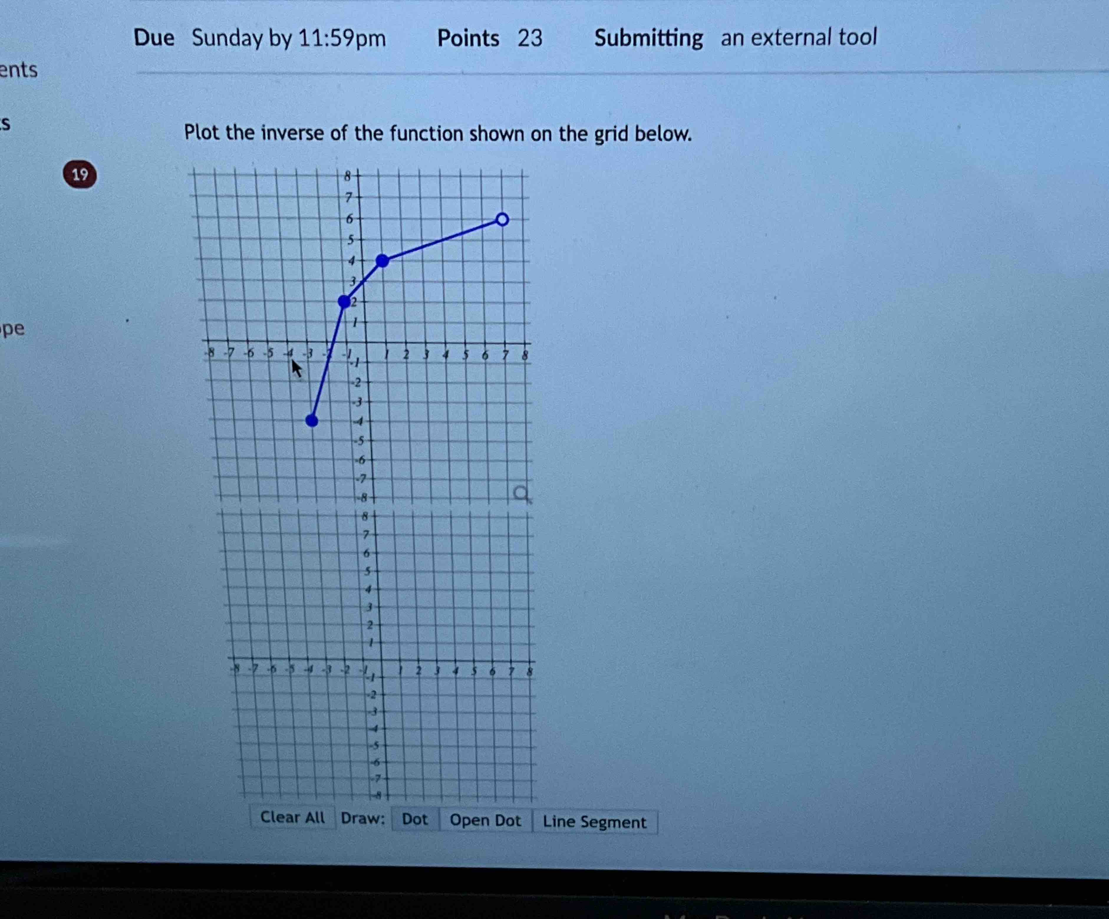 Solved DueSunday by 11:59pmPoints 23Submitting an external | Chegg.com