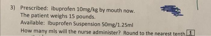 Solved 2) Order: Vancomycin 15mg/kg IVPB Q 24 hours. | Chegg.com