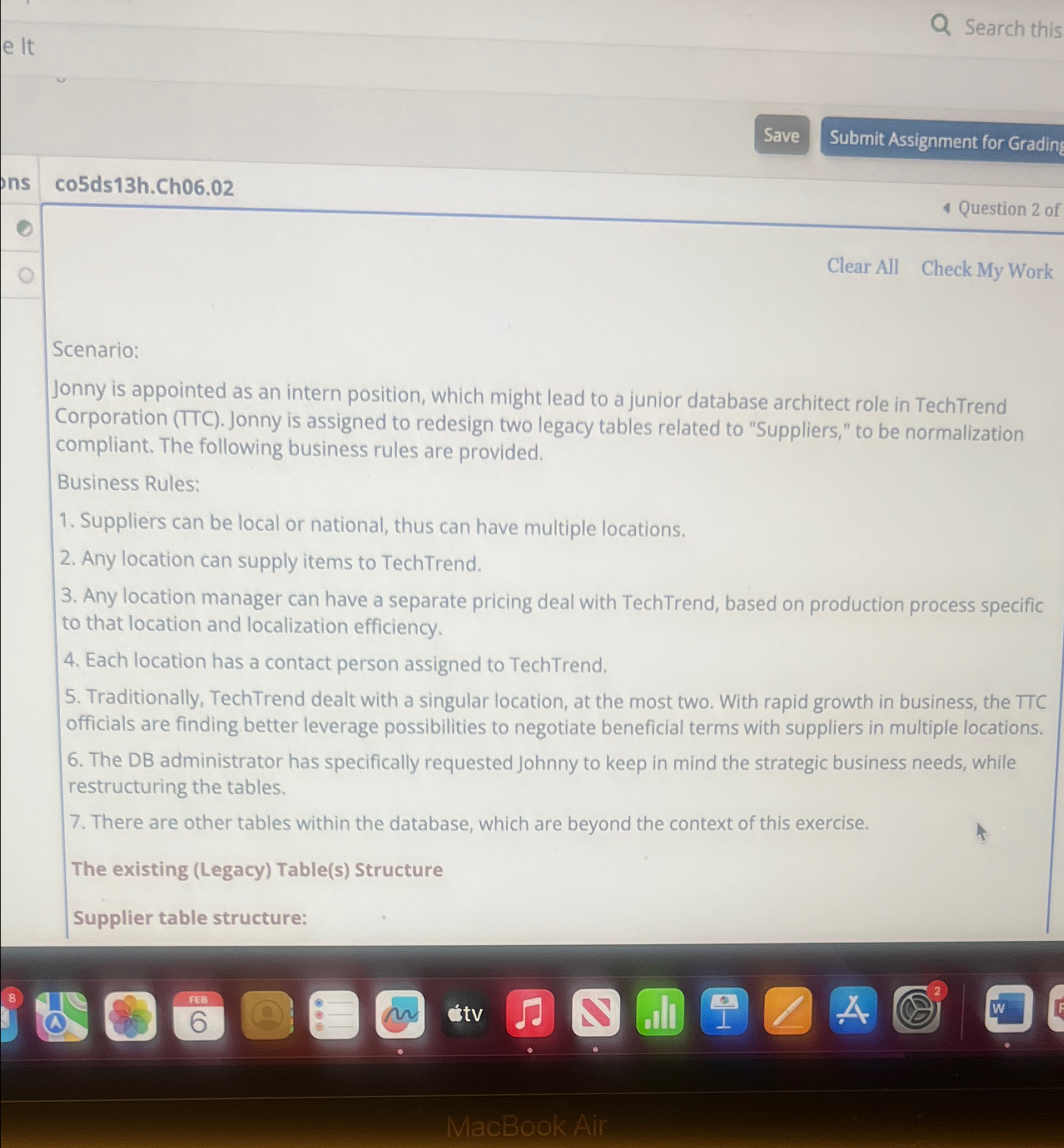 Solved Submit Assignment for Gradin:co5ds13h.Ch06.02Question | Chegg.com