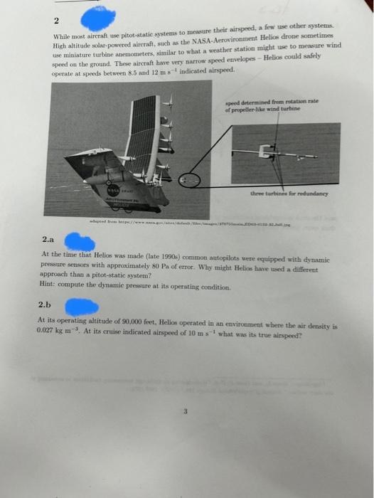 Solved Whille most aircraft use pitot-static systems to | Chegg.com