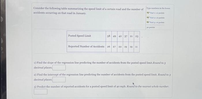 Solved Consider the following table summarizing the speed | Chegg.com