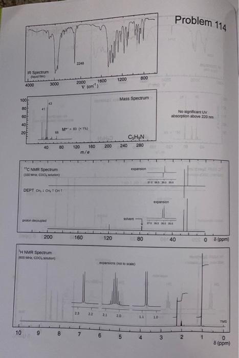 Solved 'H NMR Spectrum FoO Mec, coch emenarp 10 98 7 6 5 4 3 | Chegg.com