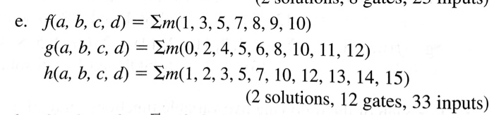 Solved (8 solutions) 7. Find a minimum two-level circuit | Chegg.com