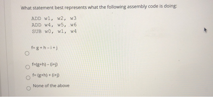 Solved What statement best represents what the following | Chegg.com