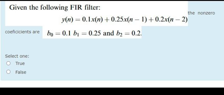 The ideal reconstruction filter is an ideal low pass | Chegg.com