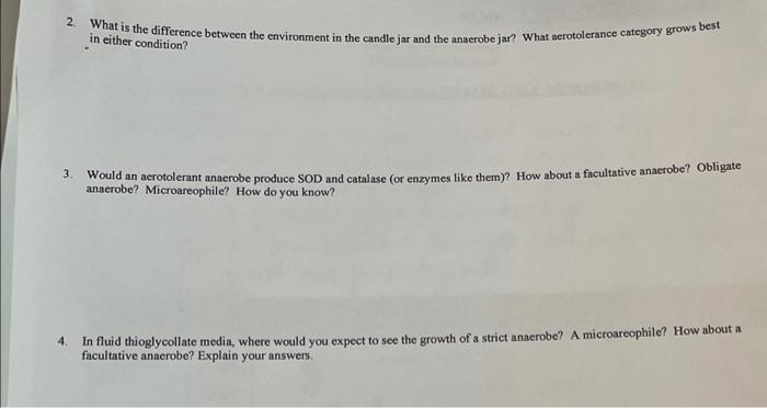 Solved Introduction: While plants and animals require oxygen | Chegg.com