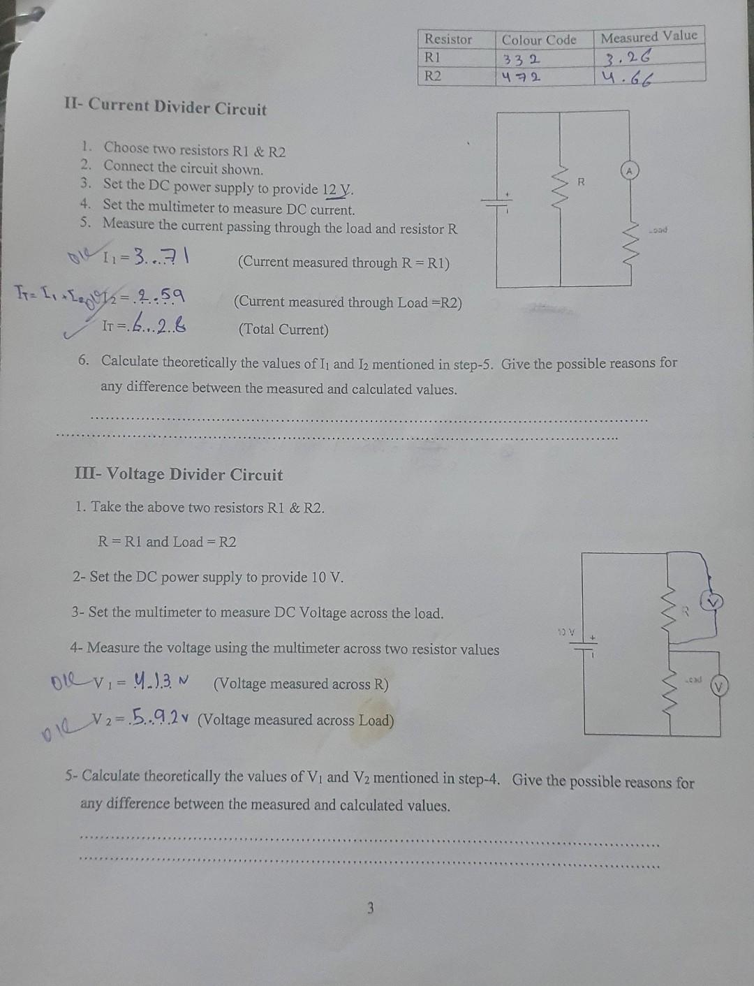 Solved In the department A-Basic Resistor | Chegg.com