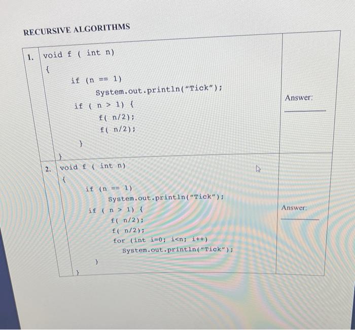 Solved - Find the running time of the following code | Chegg.com