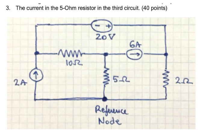 Solved use nodal analysis and then use mesh analysis to find | Chegg.com