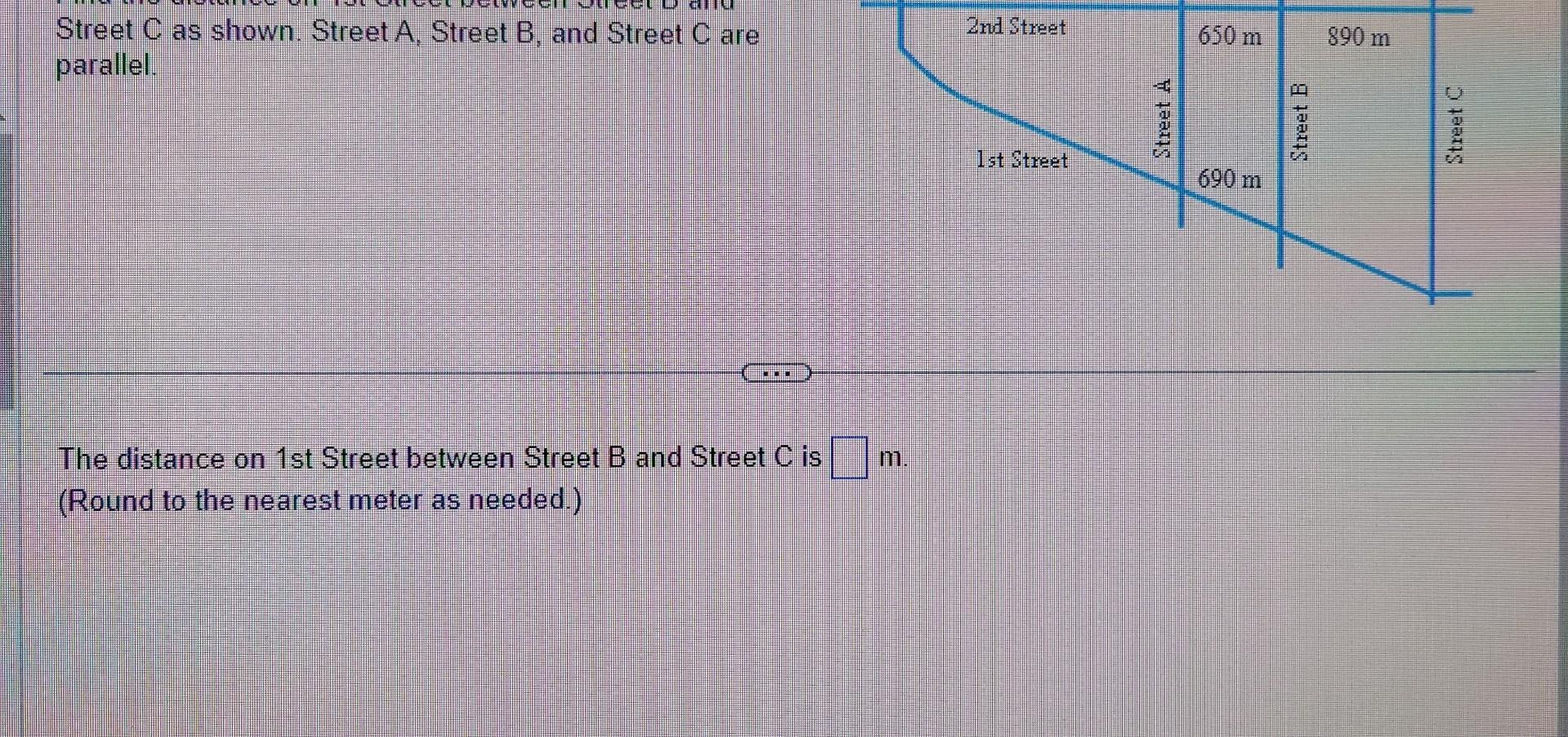 Street C as shown. Street A, Street B, and Street C | Chegg.com