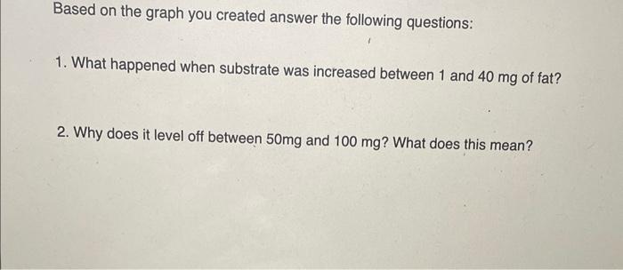 Experiment 2 Substrate Saturation And Enzyme Binding