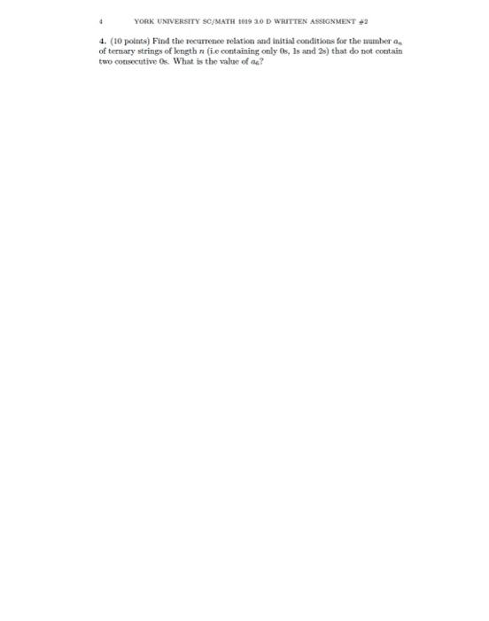 Solved 2. (5+5 points) (a) Prove by mathematical itaduction | Chegg.com