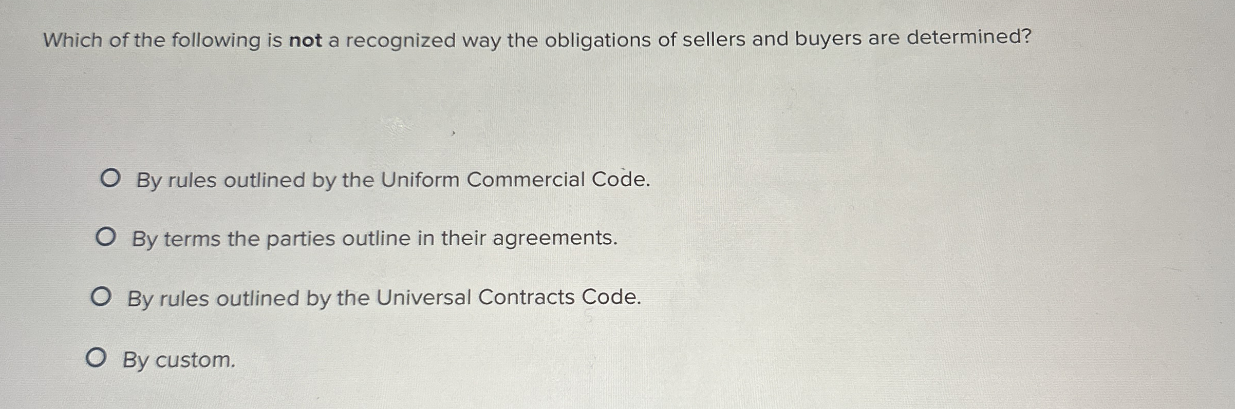 Solved Which of the following is not a recognized way the | Chegg.com