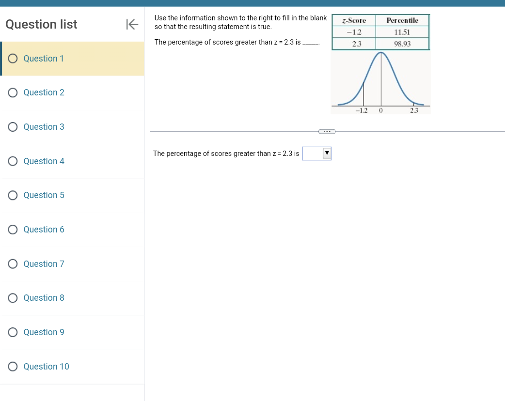 Solved Question list Question 1 Question 2 Question 3 | Chegg.com