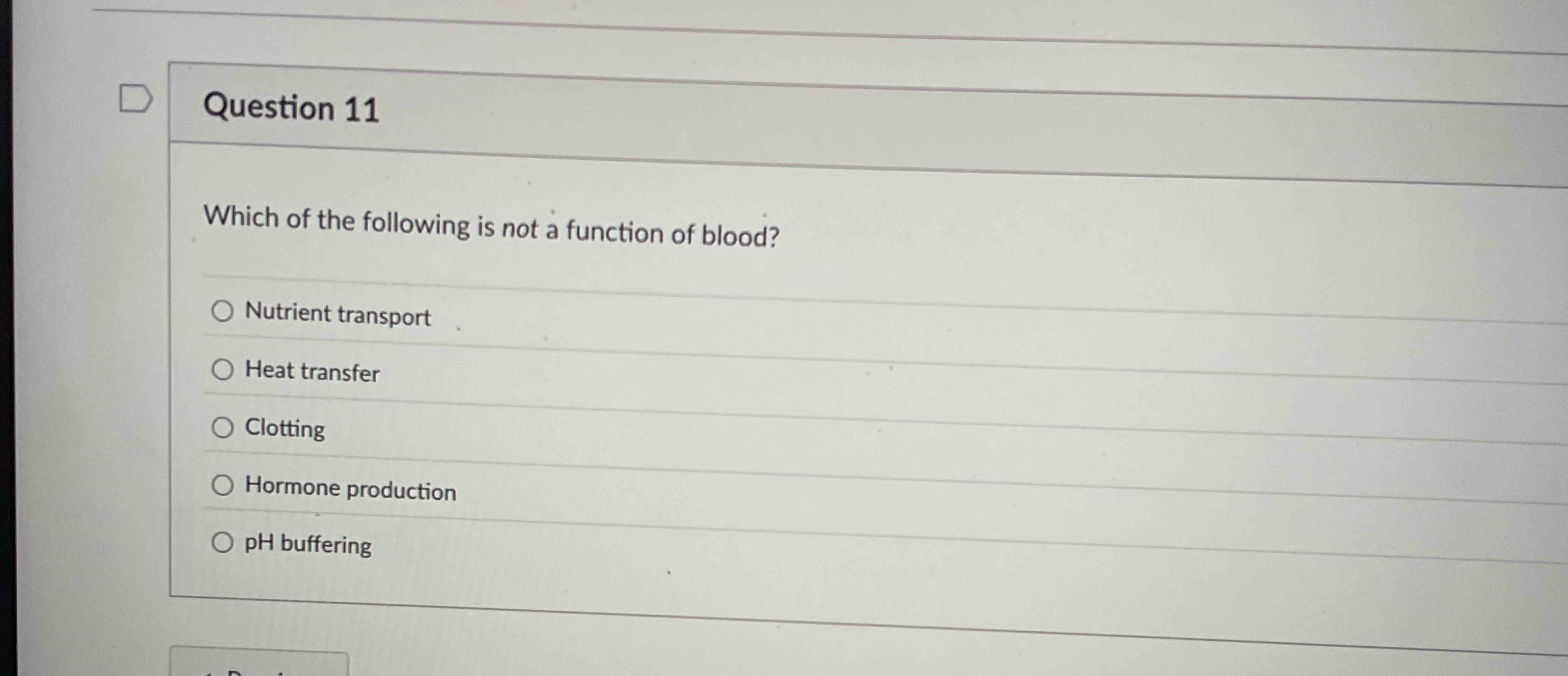 Solved Question 11which Of The Following Is Not A Function 7809