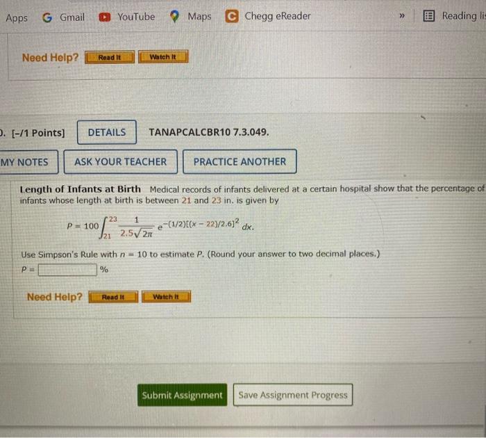 Solved Apps G Gmail @ YouTube Maps C Chegg eReader >> 6 | Chegg.com
