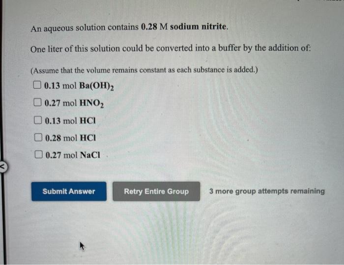 Solved An aqueous solution contains 0.32 M ammonia. One | Chegg.com