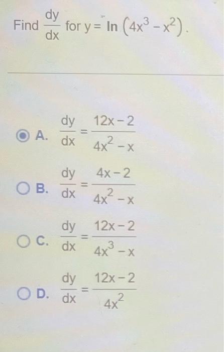 Solved Find the inflection point(s) for f(x)=x3−6x−1. A. | Chegg.com