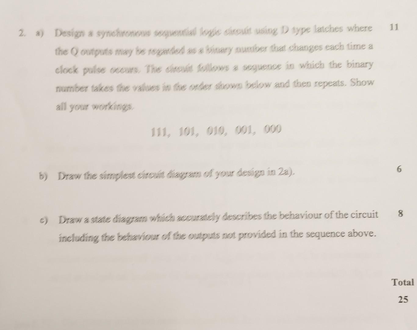 Solved q2 ABC Please answer clearly asap if required with | Chegg.com
