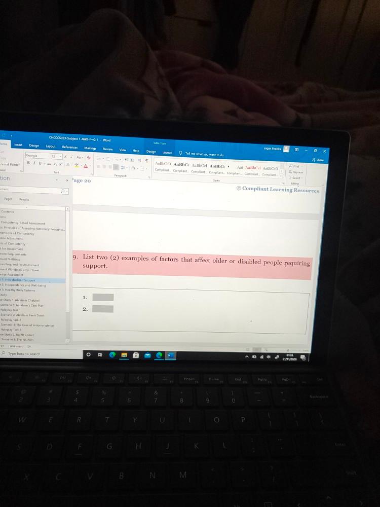 Solved CICCCS023 Sub 1-AWS-21- Word Fone Insert the lock | Chegg.com