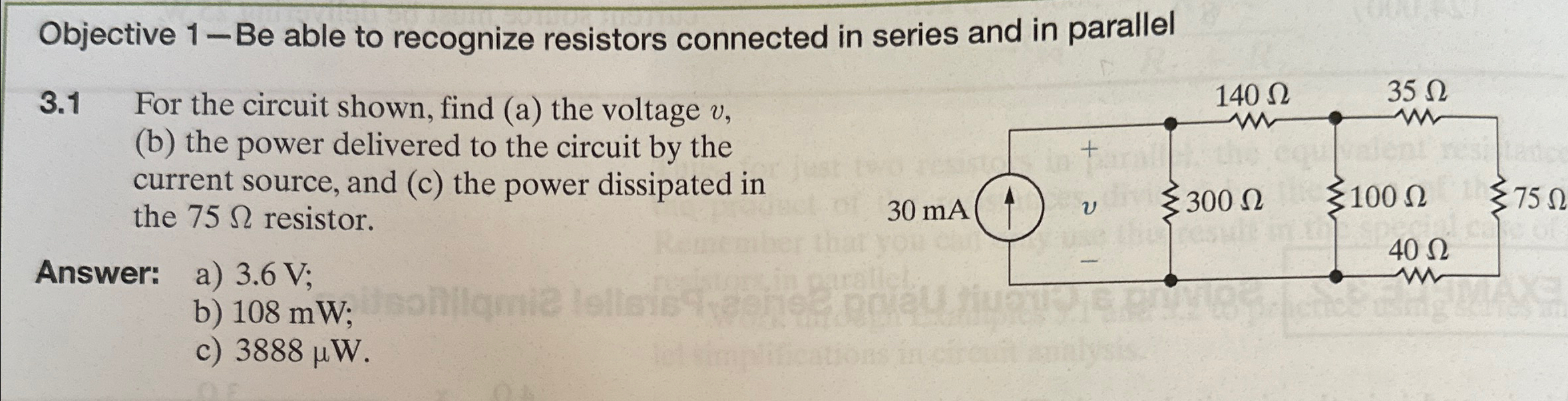 Solved Objective 1- ﻿Be able to recognize resistors | Chegg.com