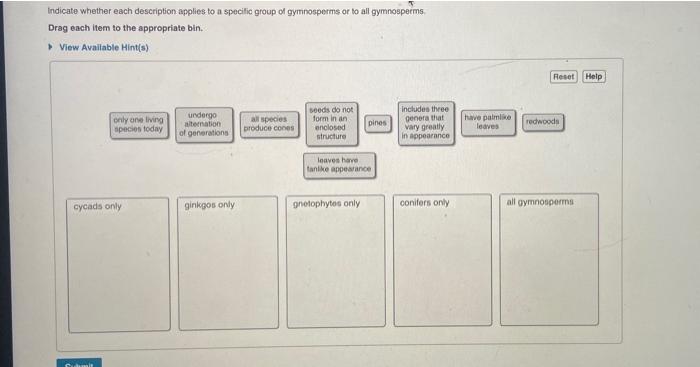 Solved Indicate whether each description applies to a | Chegg.com