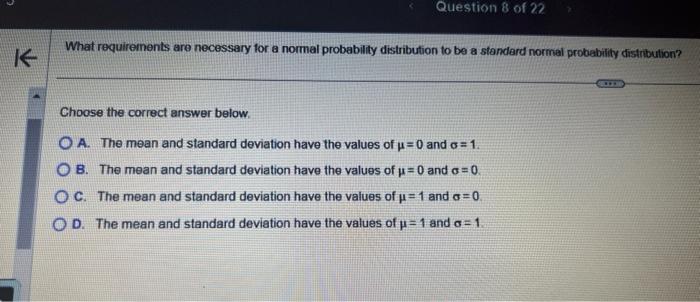 Solved What requirements are necessary for a normal | Chegg.com