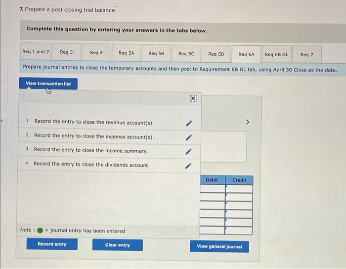Solved Problem 3-5A (Algo) Applying the accounting cycle LO | Chegg.com