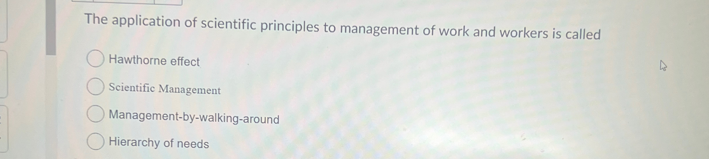 Solved The application of scientific principles to | Chegg.com