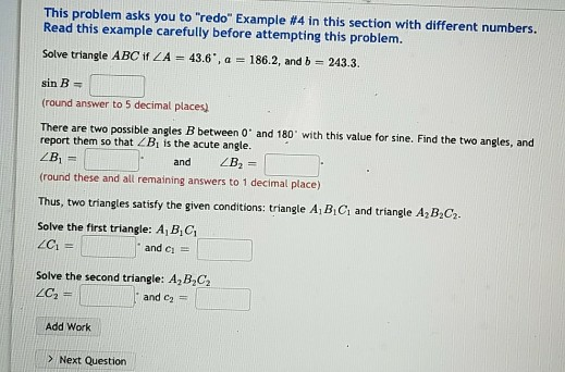 Solved This problem asks you to "redo" Example #4 in this | Chegg.com