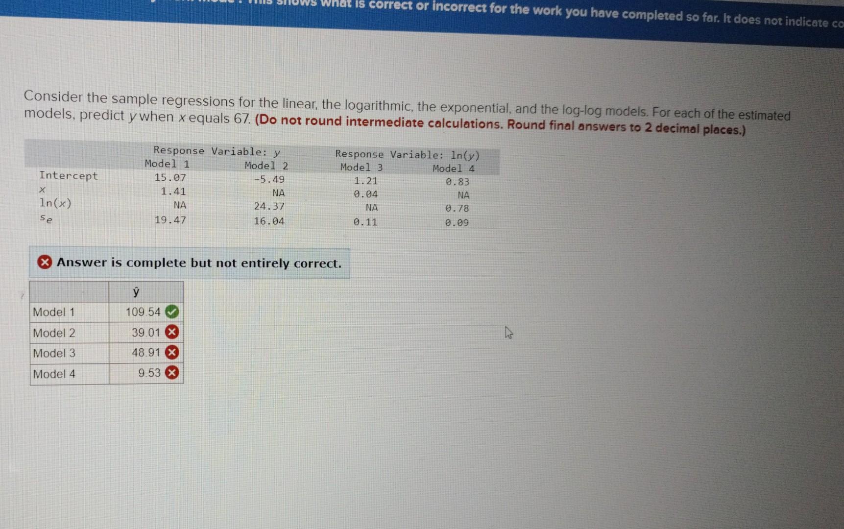 O ok t nces Consider the sample regressions for the | Chegg.com