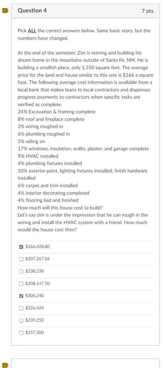 Solved Question 4Pick ALL the correct answers below. Same | Chegg.com
