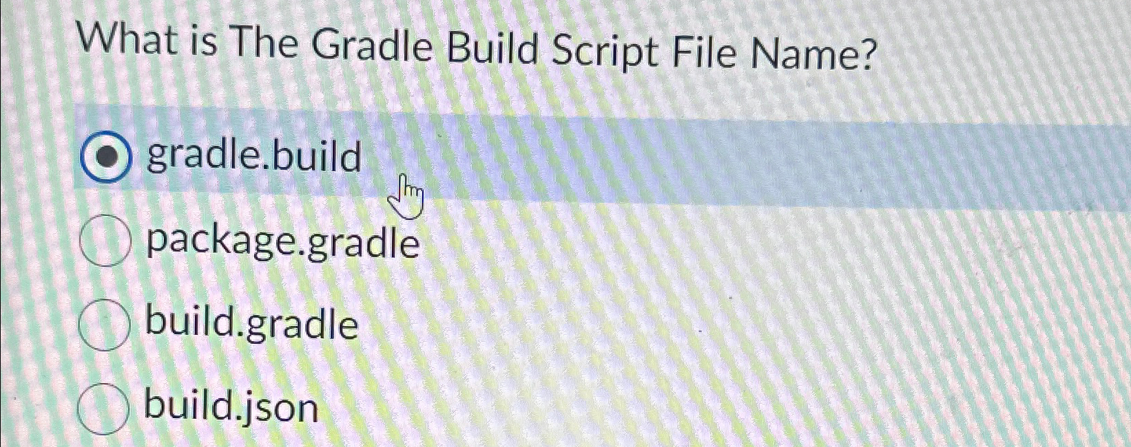 Solved What Is The Gradle Build Script File 2392