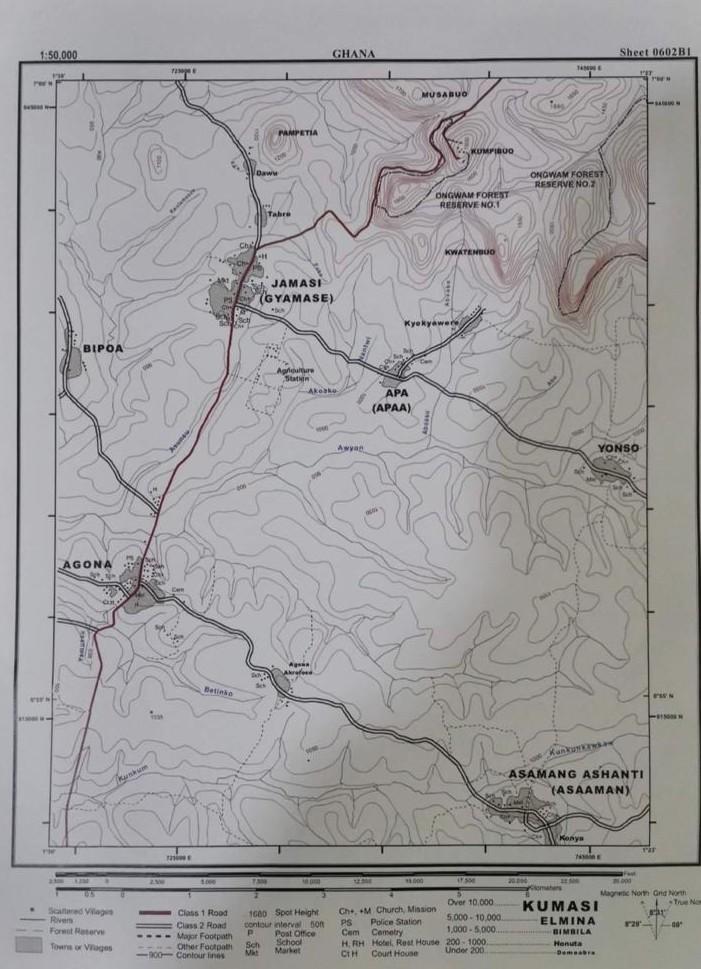Use the map you have printed to answer the questions. | Chegg.com