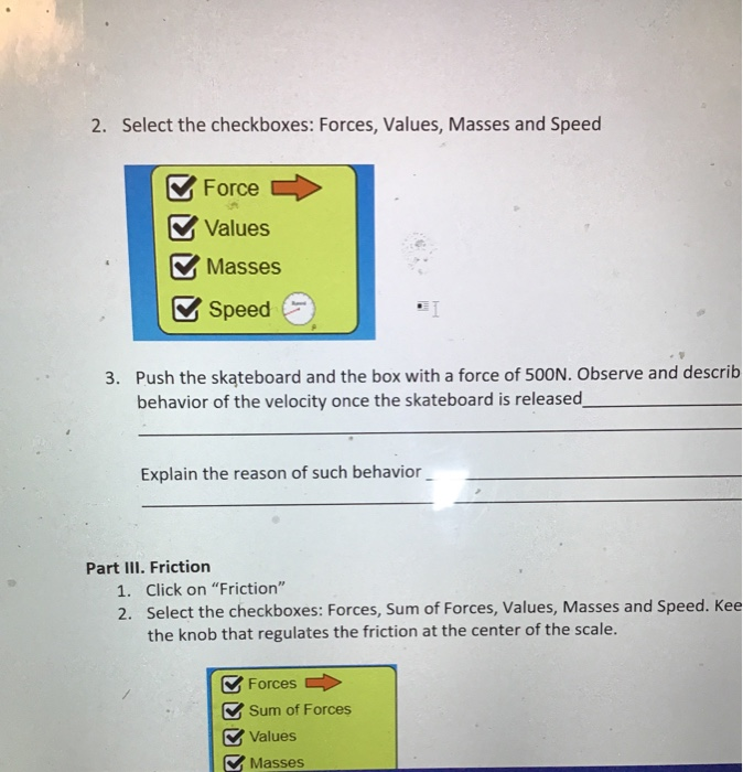 Solved Lab 3 - Force and Motion - Word ACROBAT w otion" | Chegg.com