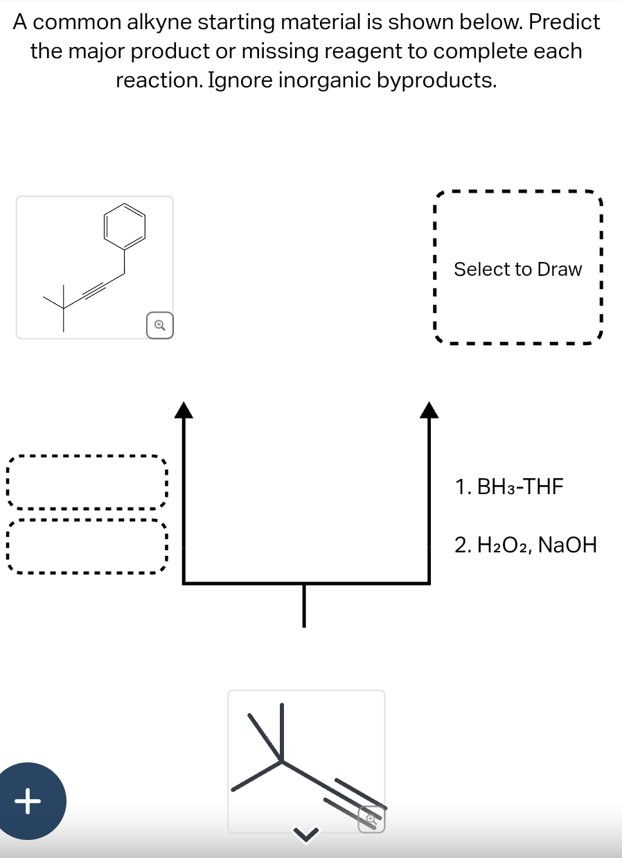 Solved A common alkyne starting material is shown below. | Chegg.com